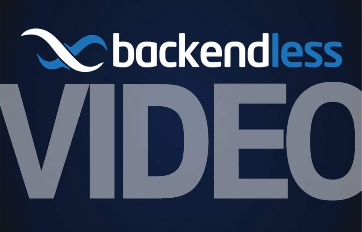 How to create a Backendless backend/application? (video) | Backendless